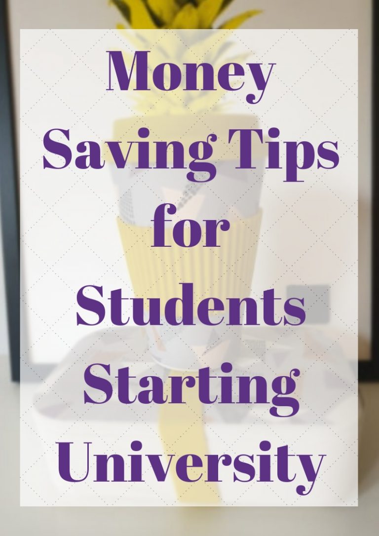 Money Saving Tips for Students Starting University [ad]